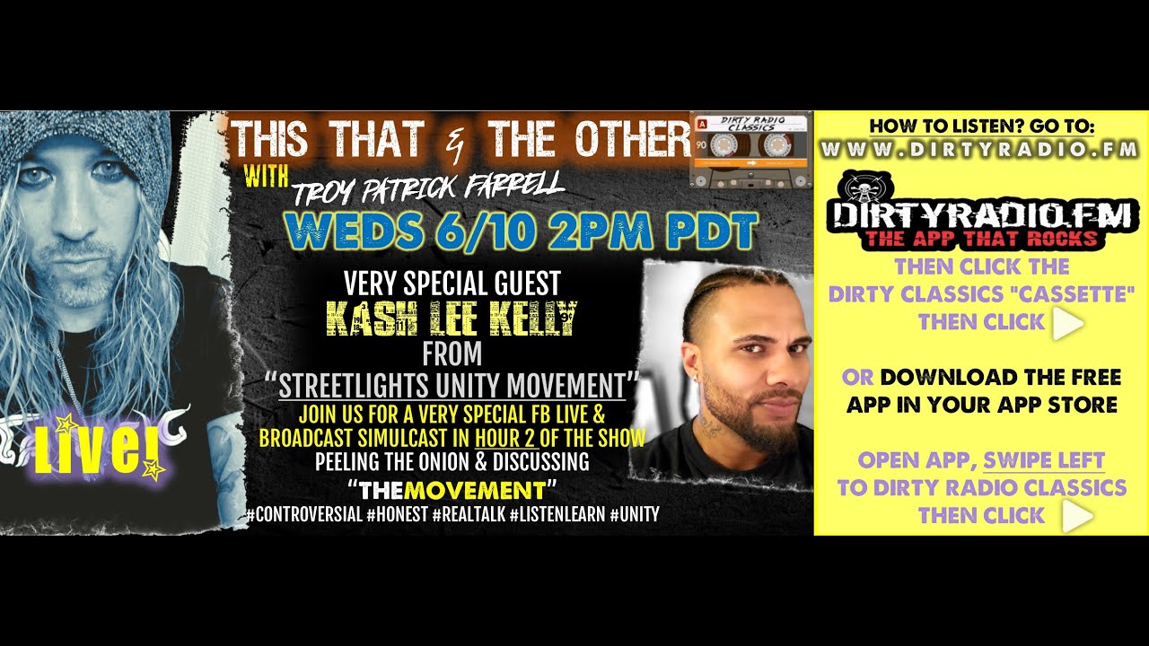 THIS THAT & THE OTHER RADIO SHOW w- guest KASH LEE KELLY of # ...