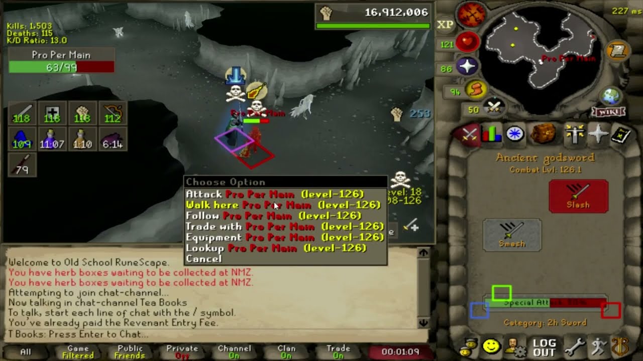 OSRS - Revenant Caves 12 @Old School RuneScape - YouTube