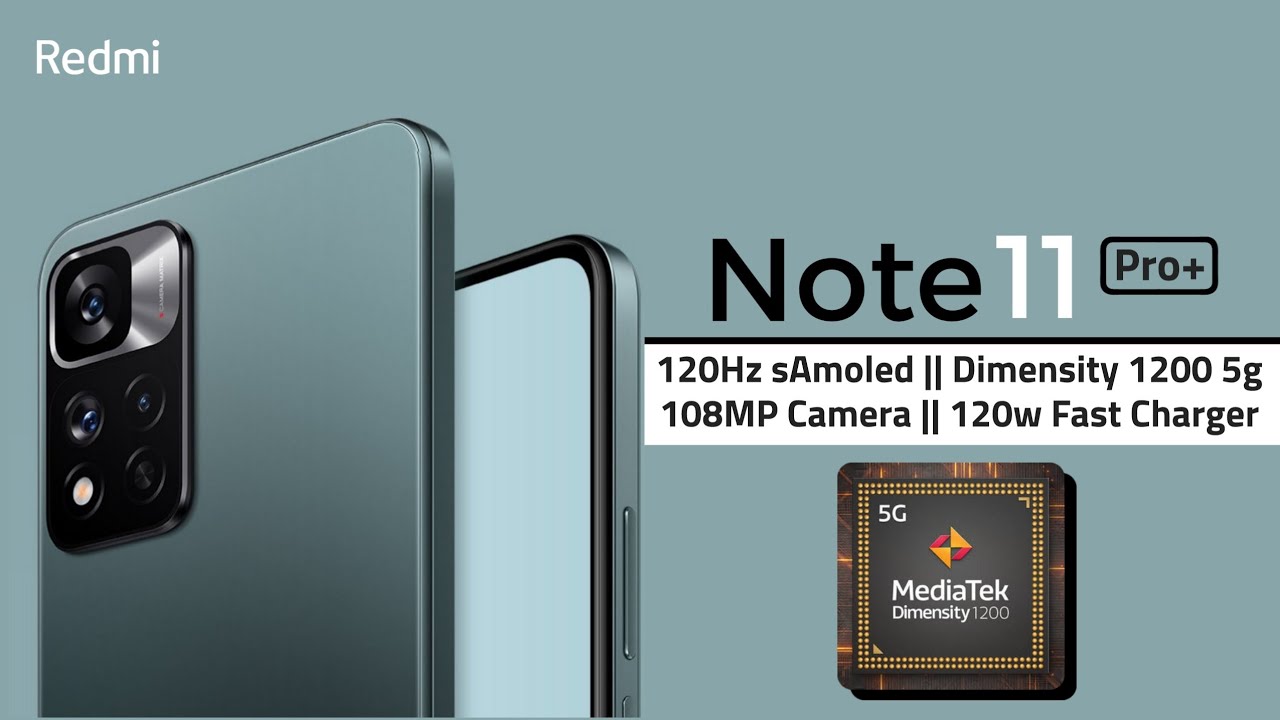 REDMI NOTE 11 PRO PLUS - FULL SPECIFICATION, PRICE AND LAUNCH - YouTube