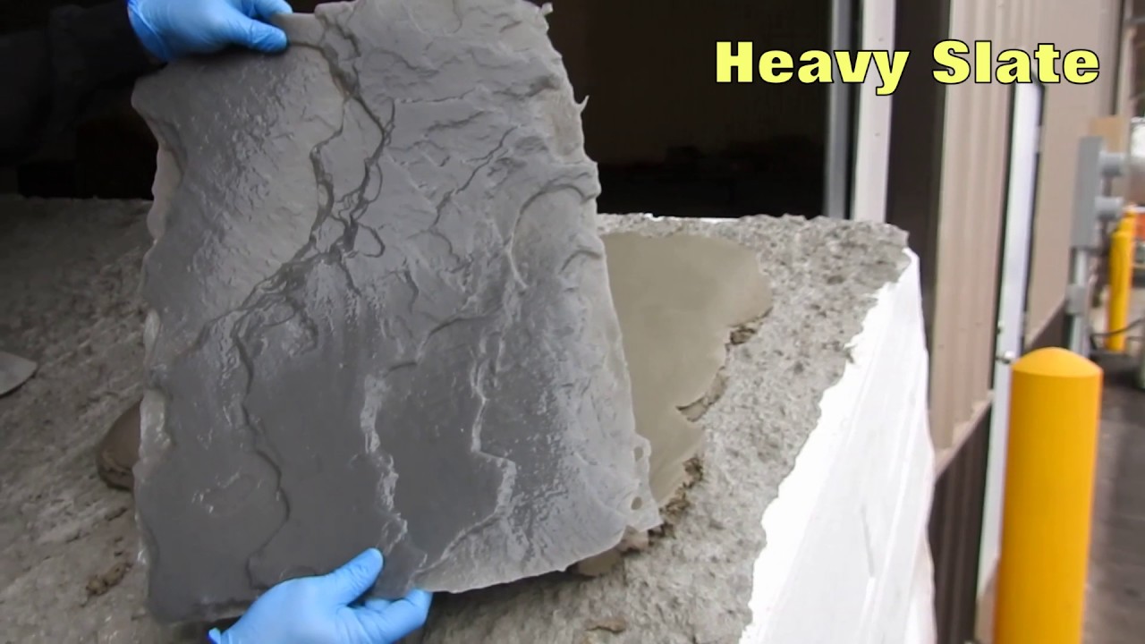 Heavy Slate Texture Mats Skins and Pads for Vertical Decorative ...