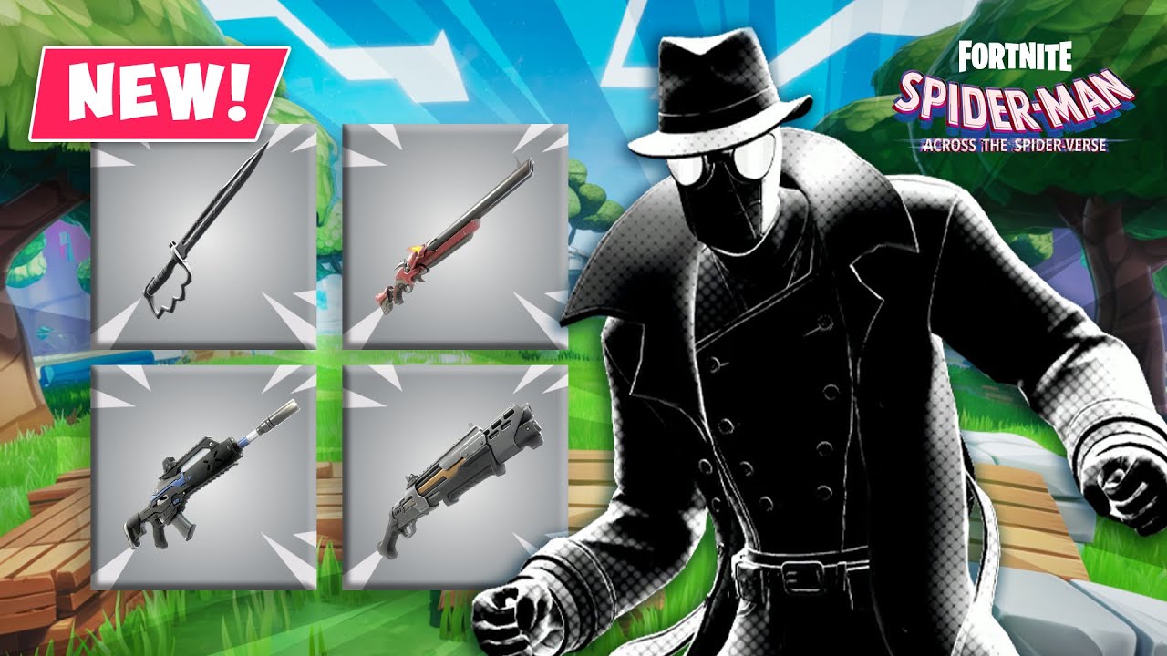 Fortnite's GREY Loot ONLY Challenge with Spider-Man Noir! - YouTube