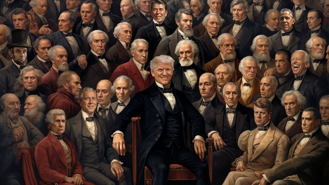 Recreating all 45 US Presidents - YouTube