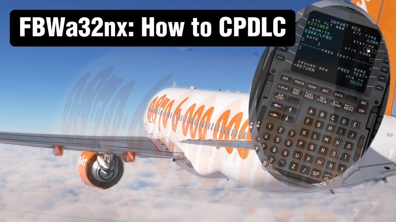 PDC | How to get clearance without speaking on VATSIM | A320NX - YouTube