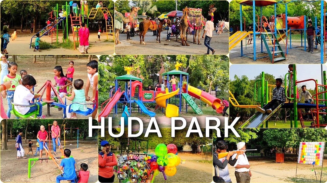 HUDA PARK ! LEISURE VALLEY PARK! PARK FOR KIDS! IFFCO CHOWK PARK! BIG ...