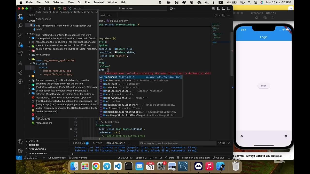 Learn Flutter Widgets Step-by-Step | Flutter UI Tutorial for Beginners Spring Boot REST API ...