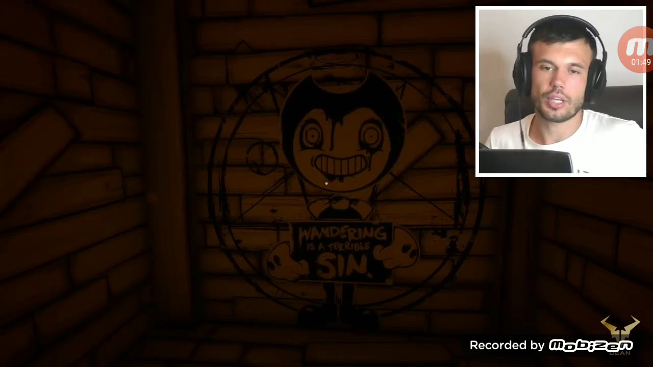 Youtubers reacts to seeing wandering is a terrible sin in bendy and the ...