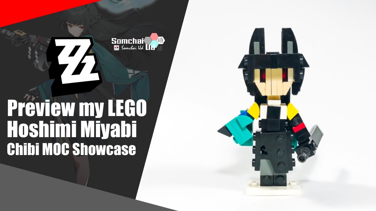 Preview my LEGO Zenless Zone Zero Hoshimi Miyabi Chibi | Somchai Ud ...