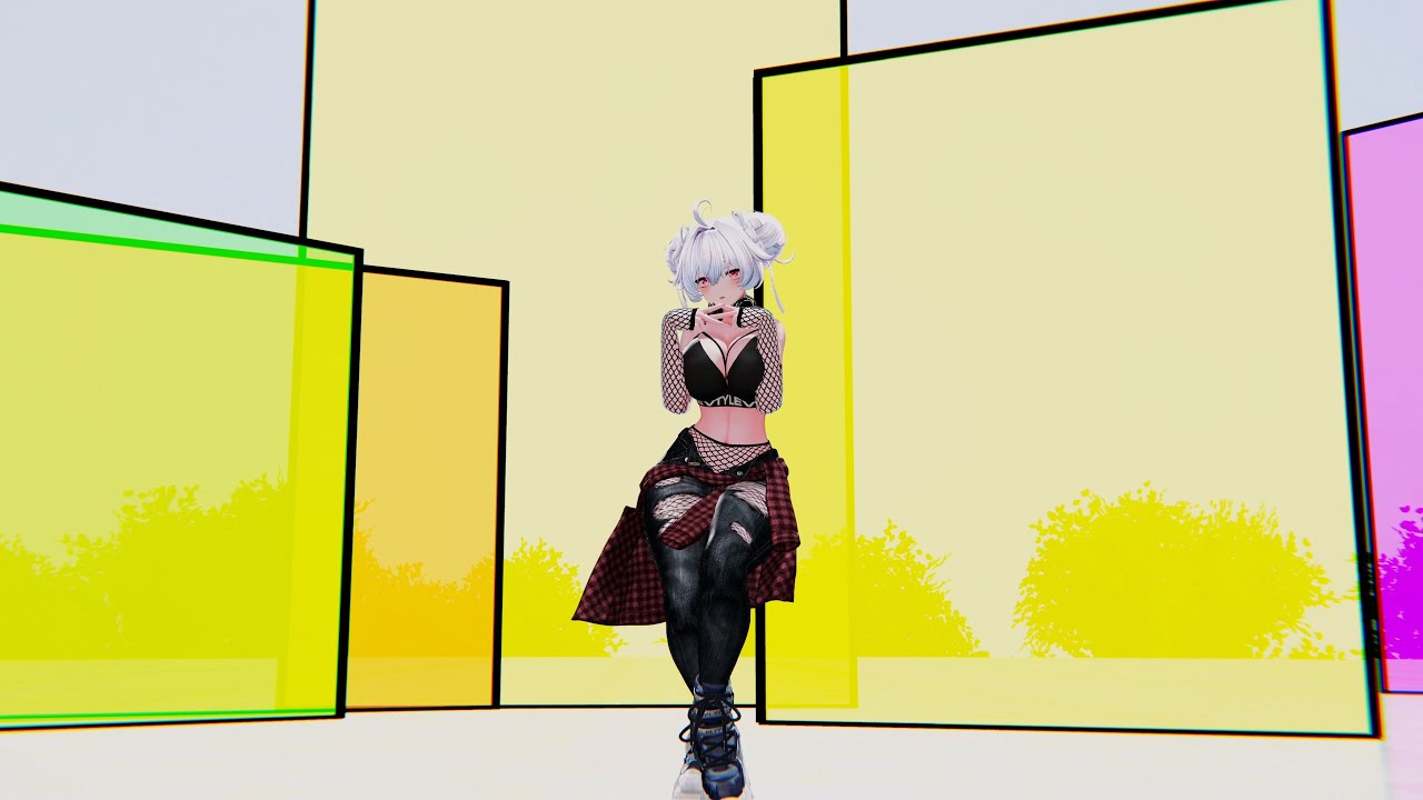 [4K 60FPS] ITZY (있지) - CAKE / VRCHAT MMD - YouTube