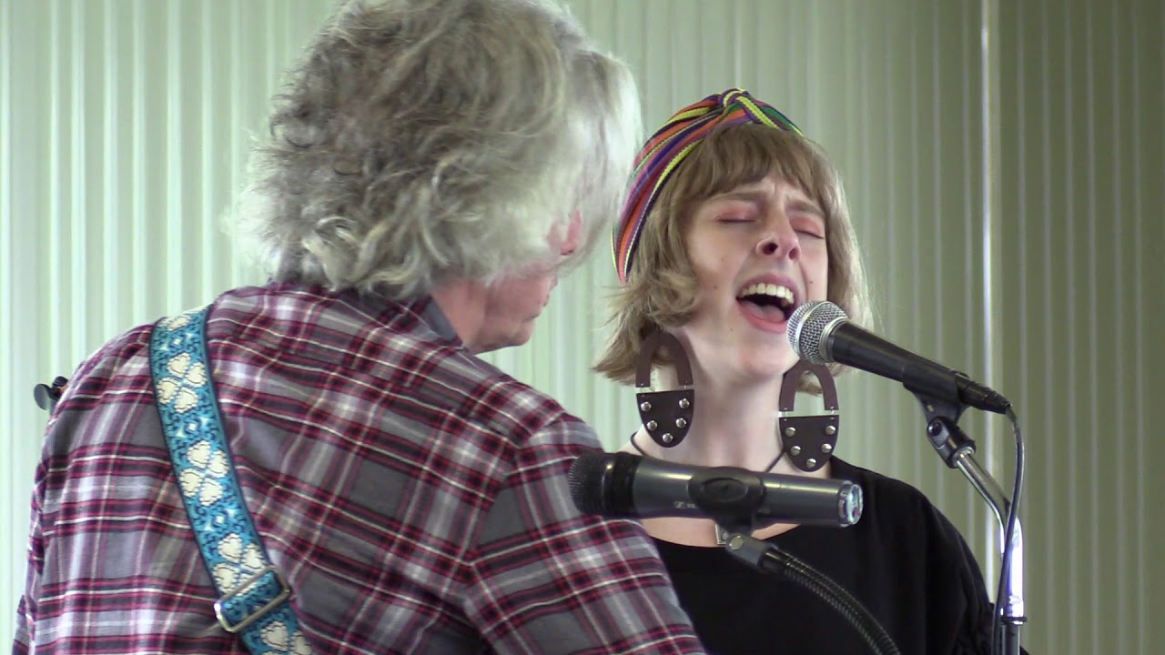 Una and Bob Walkenhorst perform "Afraid of the Rain" at the 2019 ...