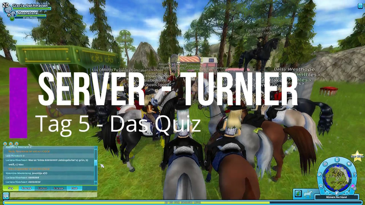 Star Stable II Server - Turnier II Tag 5 - Das Quiz - YouTube