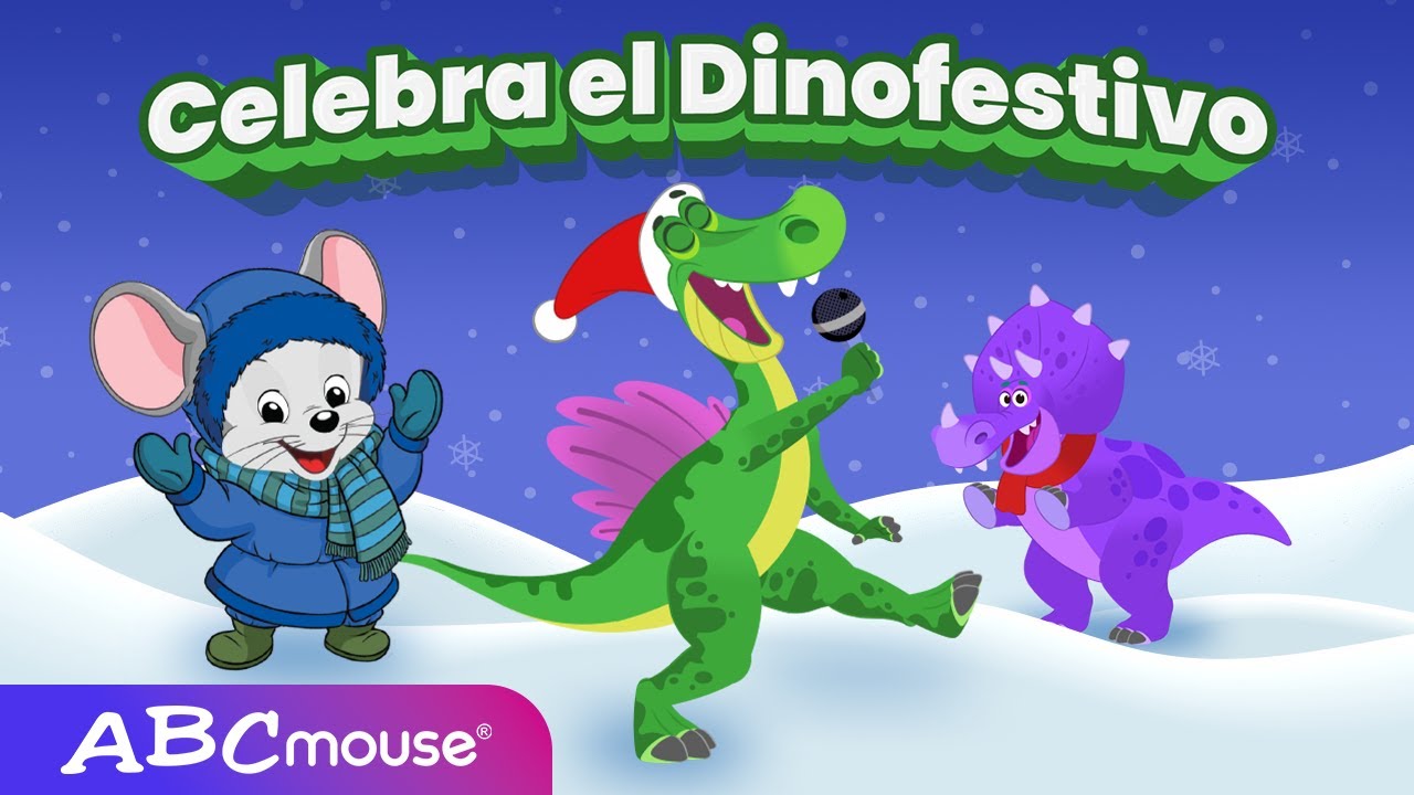 🎄🦖 Feliz Navidad con Dinosaurios | Canción para Niños | ABCmouse en ...