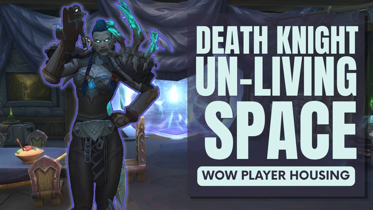 WoW Player Housing: Runeforged Home of the Death Knight - YouTube
