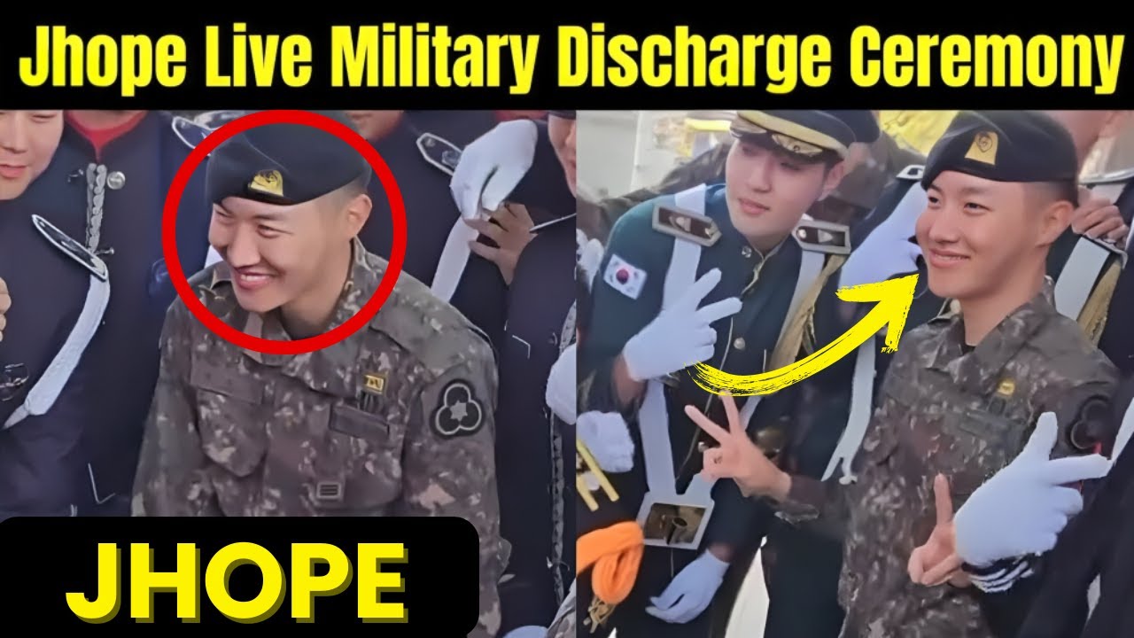 BTS Jhope Final Military Event 🔥 LIVE Ceremony (2024) - YouTube