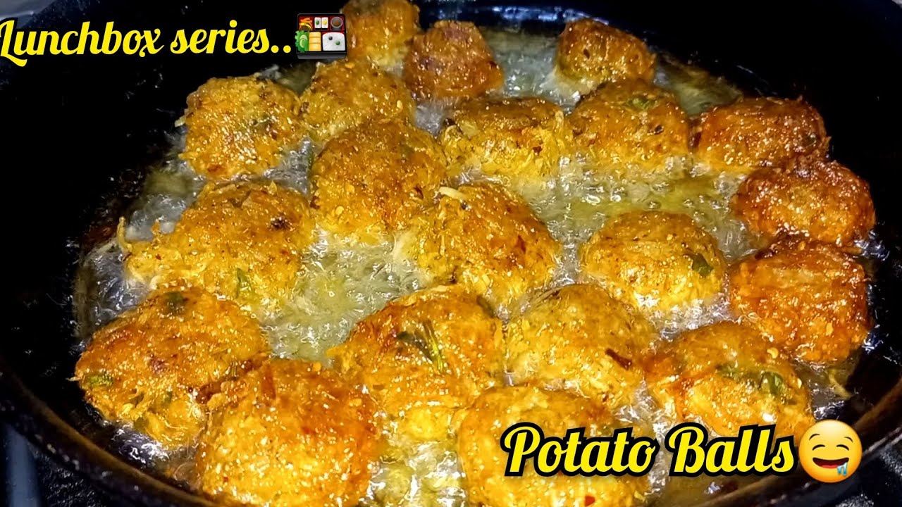Yummy Potato Balls//Crispy Balls//Lunch Box Series by Ruby's Home ...