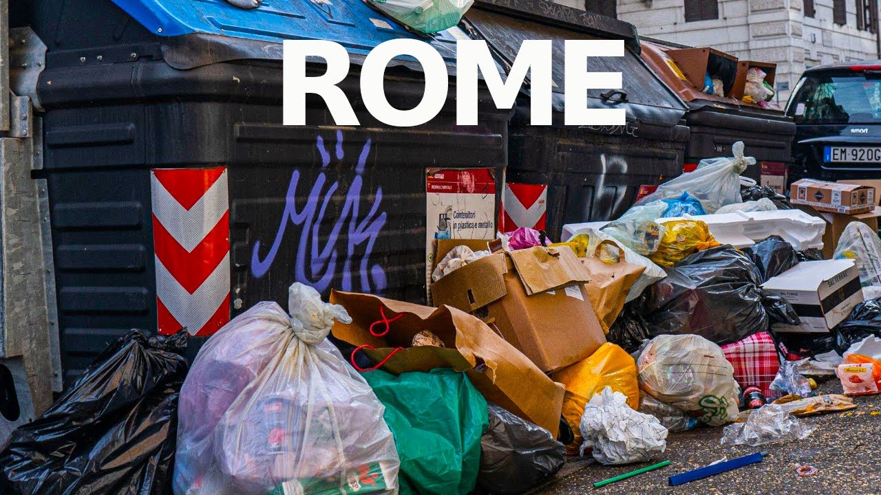 THIS CITY IS DISGUSTING... Rome, Italy Is FULL OF TRASH - YouTube