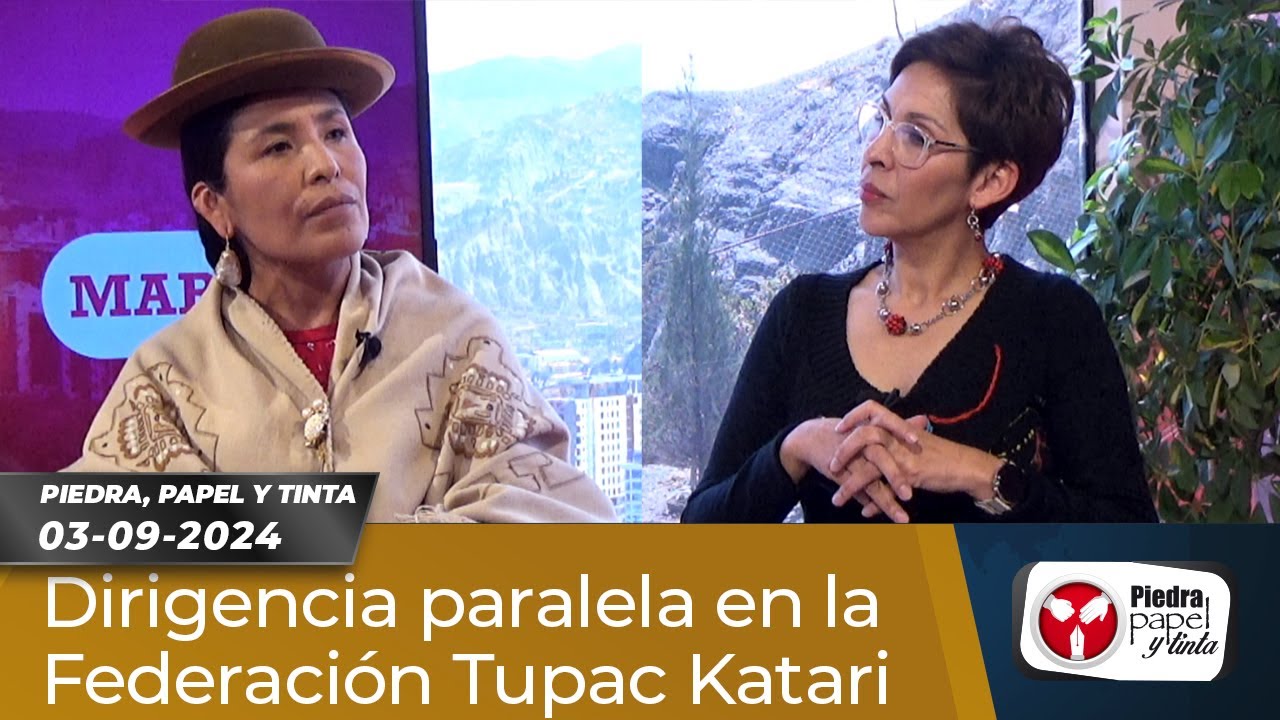 Dirigente Bartolina Sisa explica el conflicto de dirigencias paralelas en la Federación Tupac ...