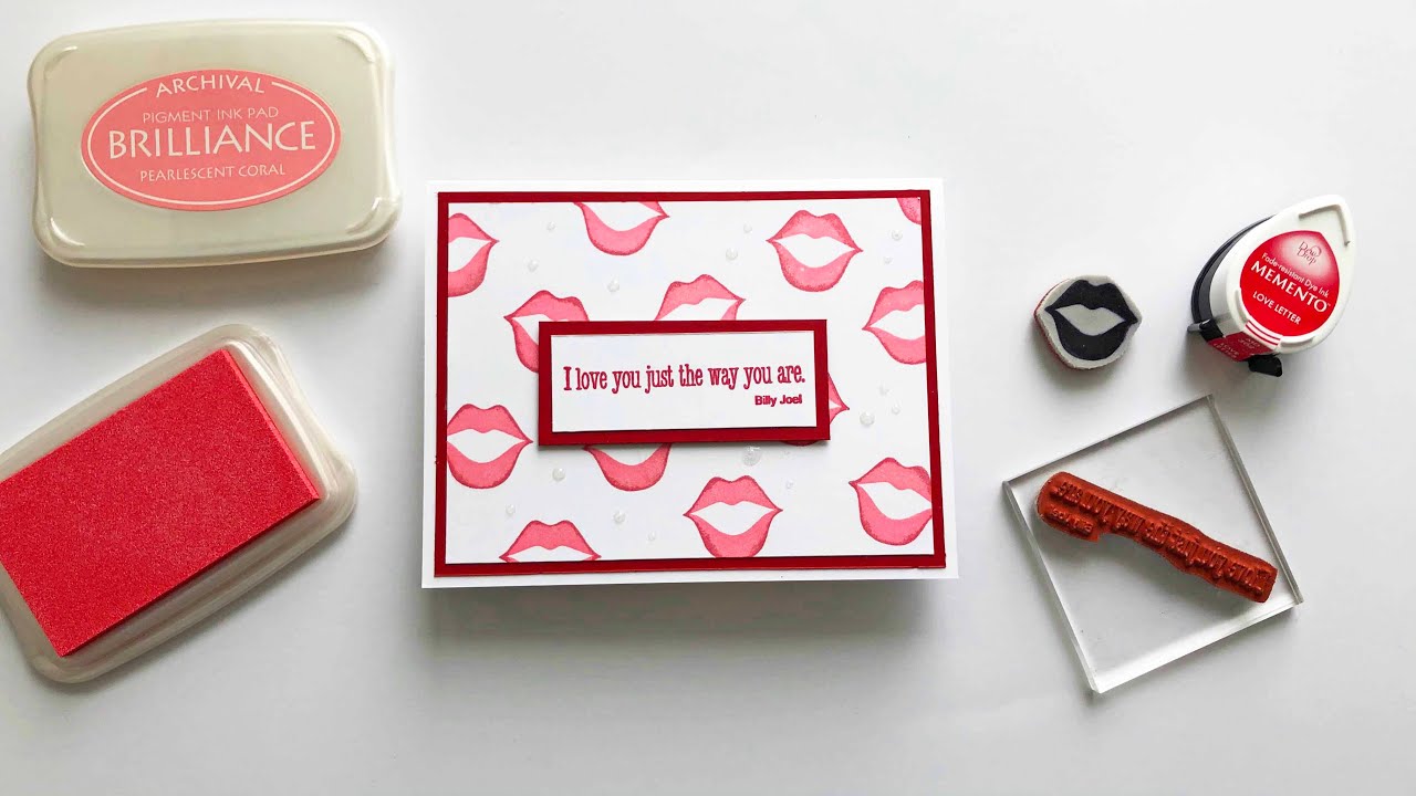 Learn How to Make a Multi-Color Stamp with Shine - YouTube