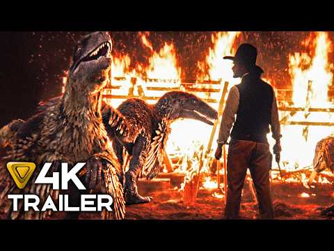 DINOSAURS OF THE WILD WEST Official Trailer (2026) Action Movie [4K]