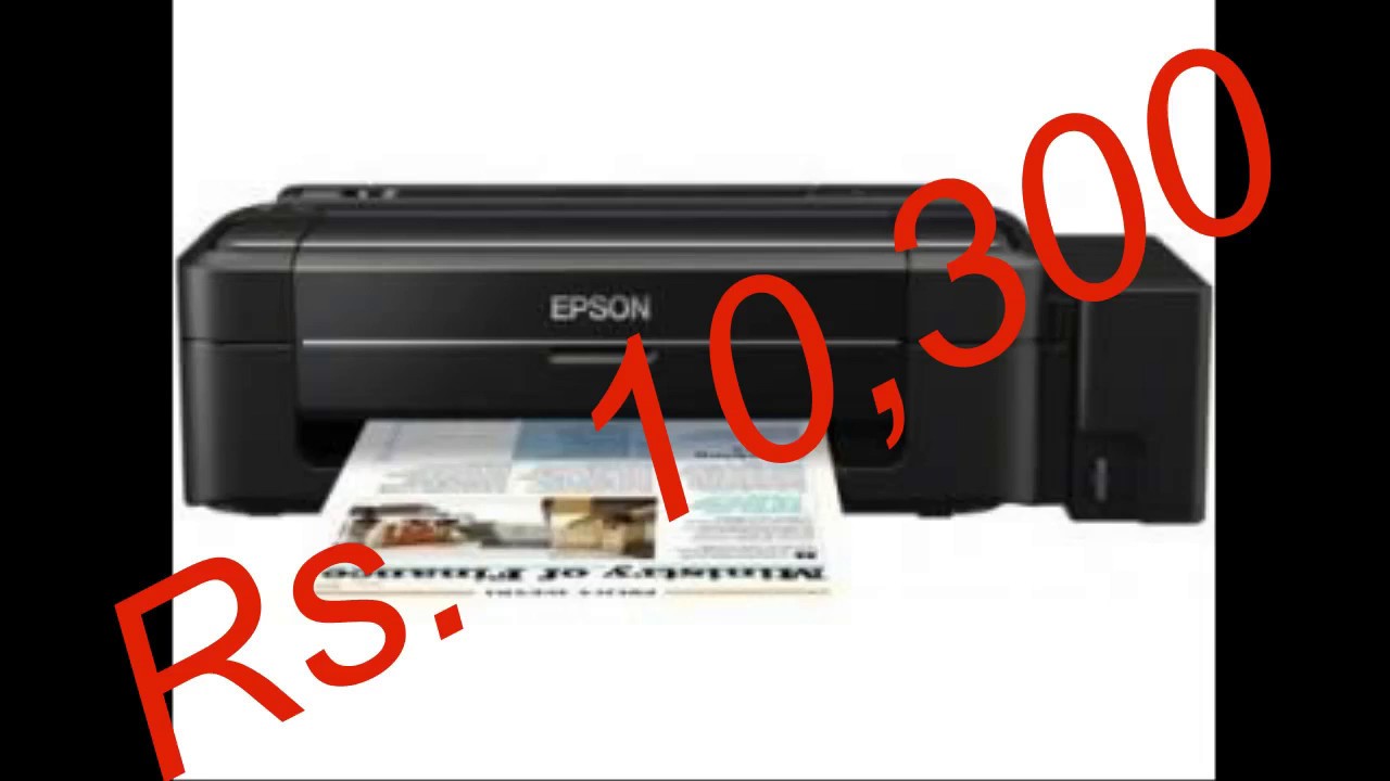 Epson L310 Single Function Inkjet Printer Review & Unboxing - YouTube