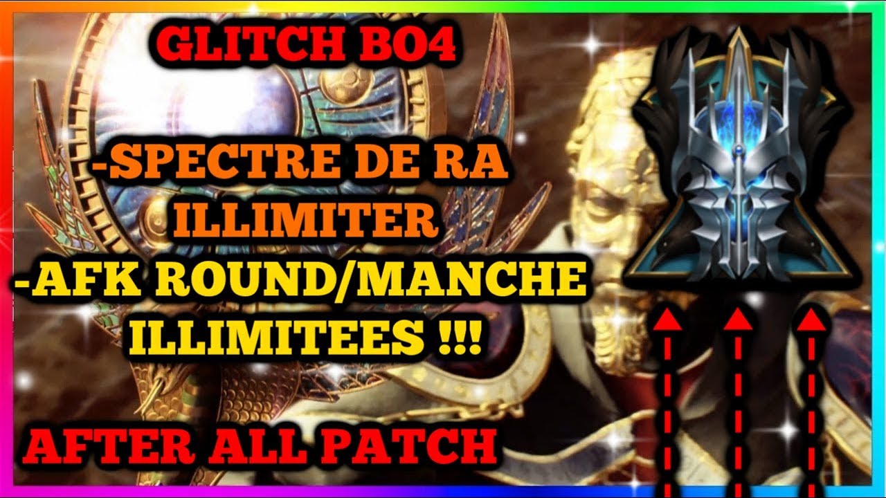 BO4 ZOMBIE GLITCH : SCEPTRE DE RA ILLIMITER / AFK SPOT / MANCHE INFINI ...