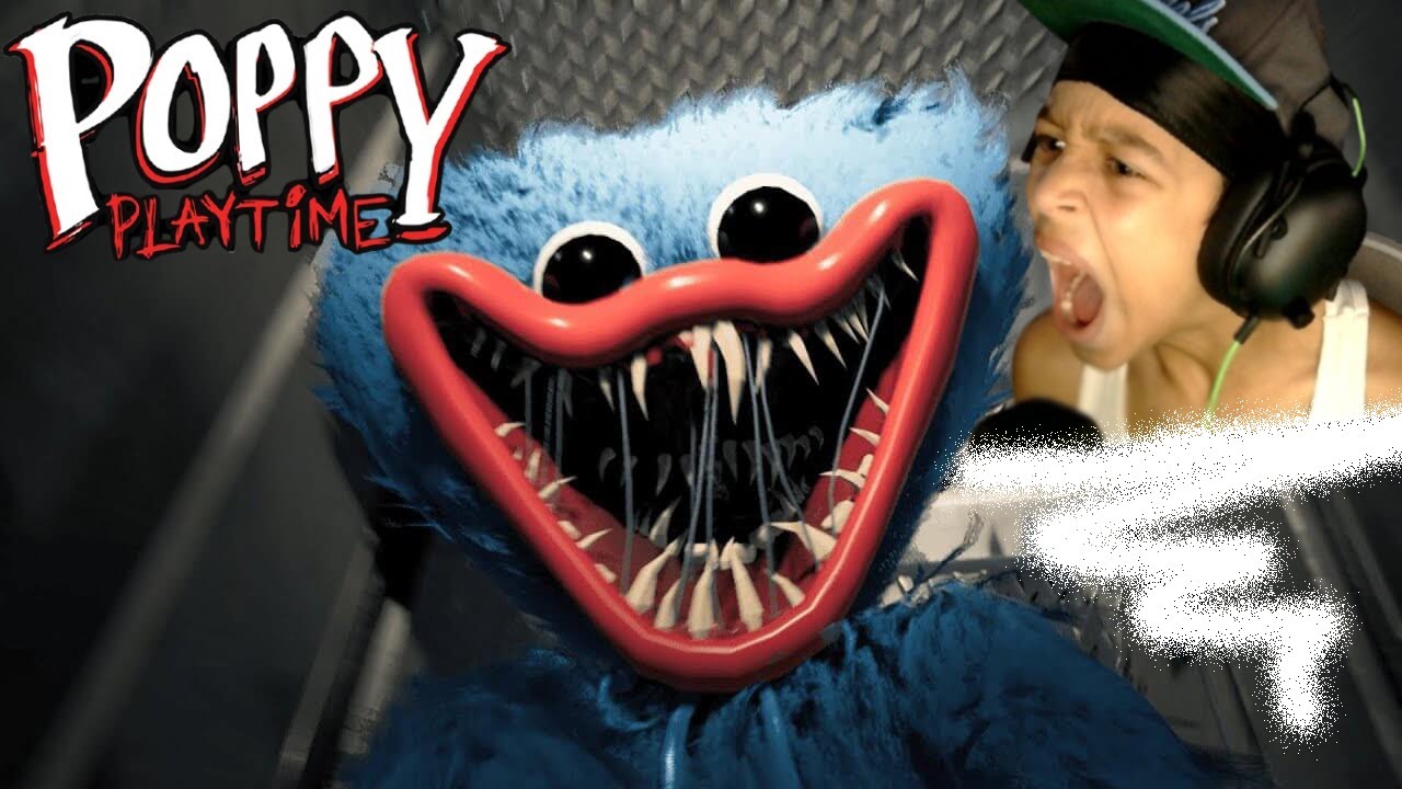 SCREAMING AT THIS FLUFF MONSTER! (POPPY PLAYTIME CHAPTER 1) - YouTube