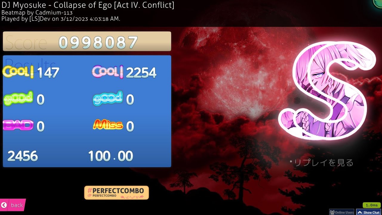 COLLAPSE OF EGO 3RD EVER SS (not #1 SCORE anymore) (osu!mania 4k) - YouTube