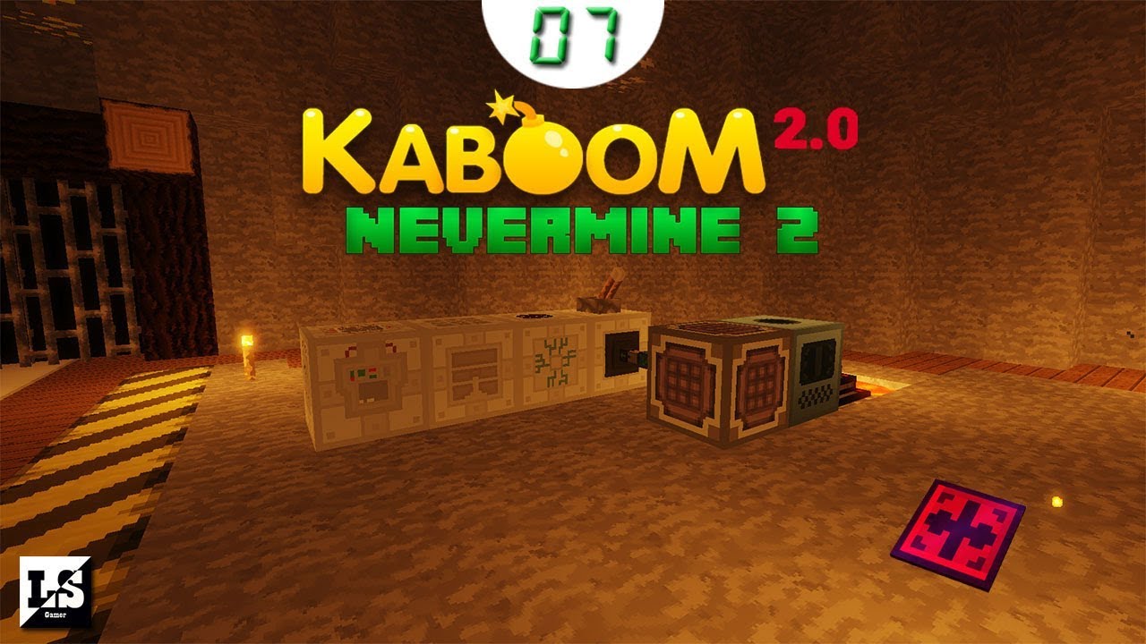 Minecraft Kaboom 2.0 Nevermine S3 - #07 Стабилизация сигила, производство материи. - YouTube