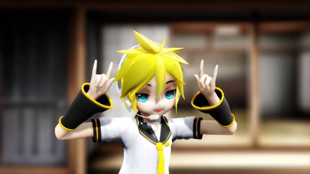 【MMD】 Nico Nico Nii【Appearance Len】 - YouTube