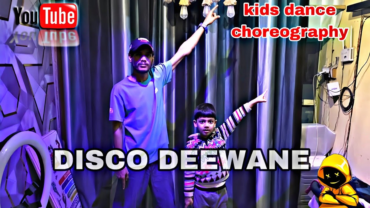 Disco Deewane song !basic choreography!kids dance #youtube #dance # ...