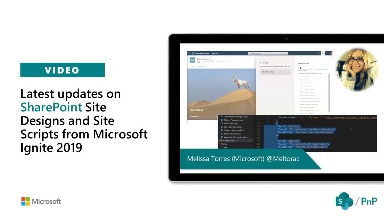 Latest updates on Site Designs and Site Scripts from Microsoft Ignite ...