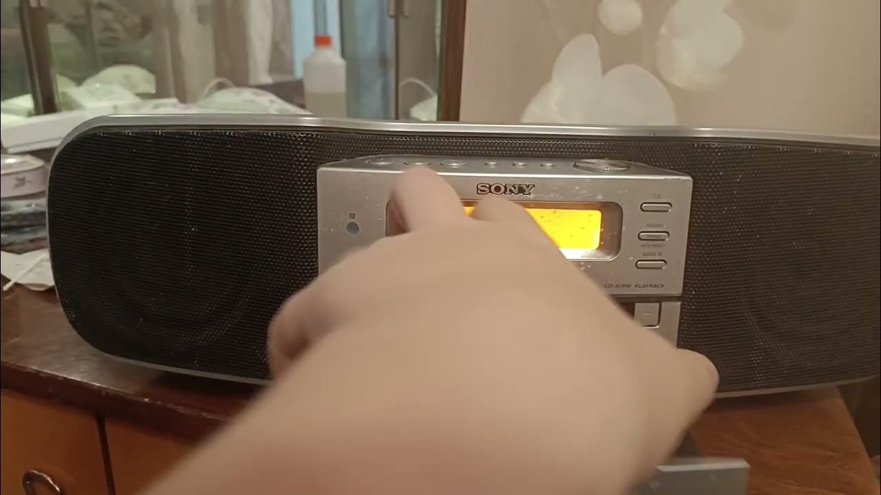 бумбокс муз центр sony zs-s50cp - YouTube