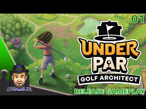DESIGN AND PLAY A VARIETY OF GOLF COURSES! - Under Par Golf Architect Gameplay - 01