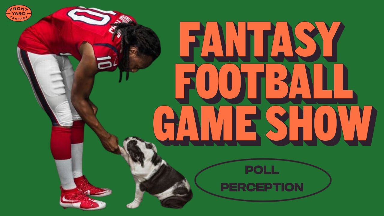 NFL & Fantasy Football Trivia & Polls LIVE | Fantasy Football Game Show ...