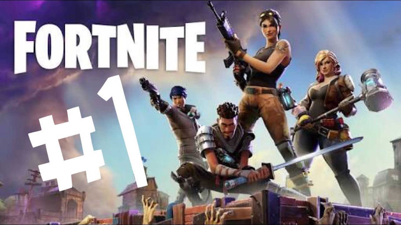 Fortnite: Battle Royal! #1 The beginning - YouTube