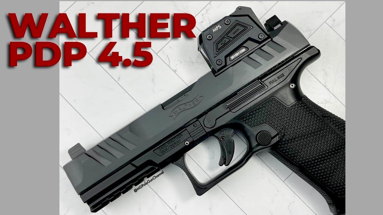 Walther PDP 4.5 Inch - YouTube