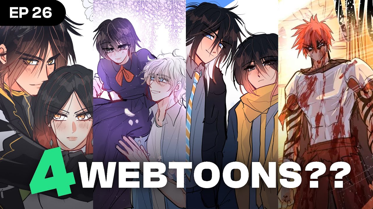 Creating 4 Webtoons At Once | with V1E - YouTube