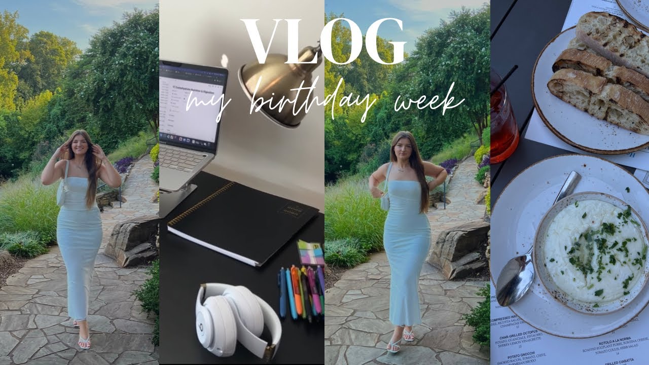 vlog: week in my life (med school study thoughts, my birthday!) - YouTube