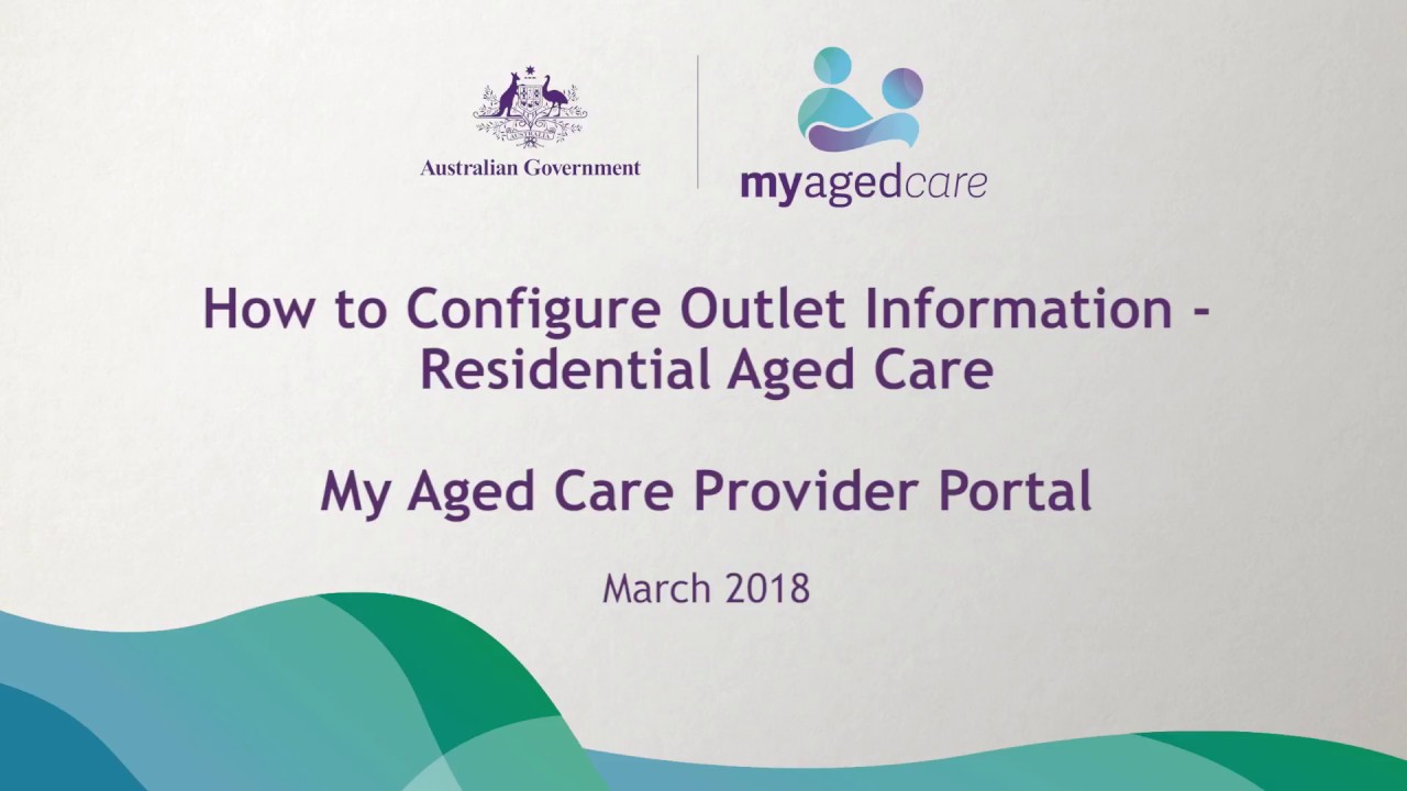 How to configure outlet information – Residential Care services - YouTube