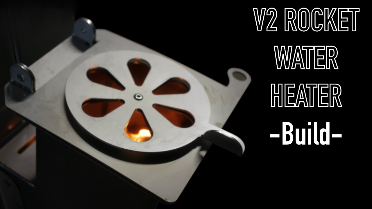 Building The Ultimate Rocket Stove Water Heater - YouTube