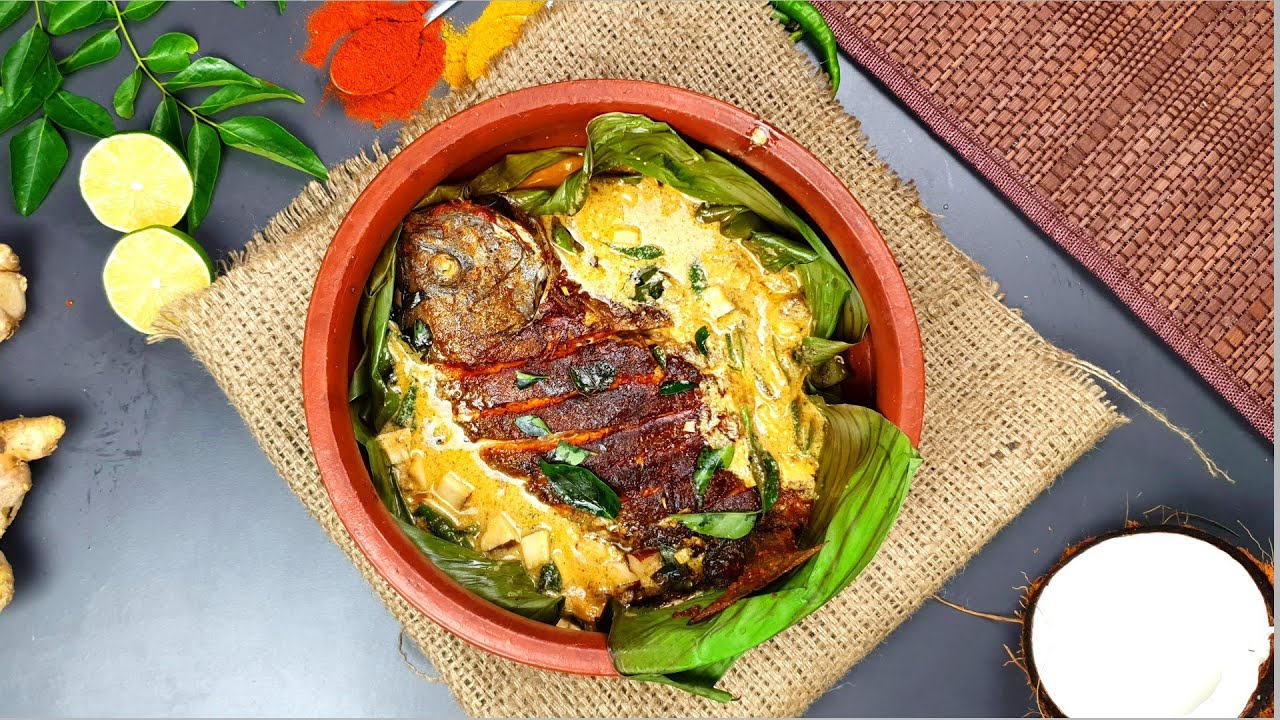 FISH NIRVANA | fried fish poached in ginger coconut milk sauce | CHEF ...