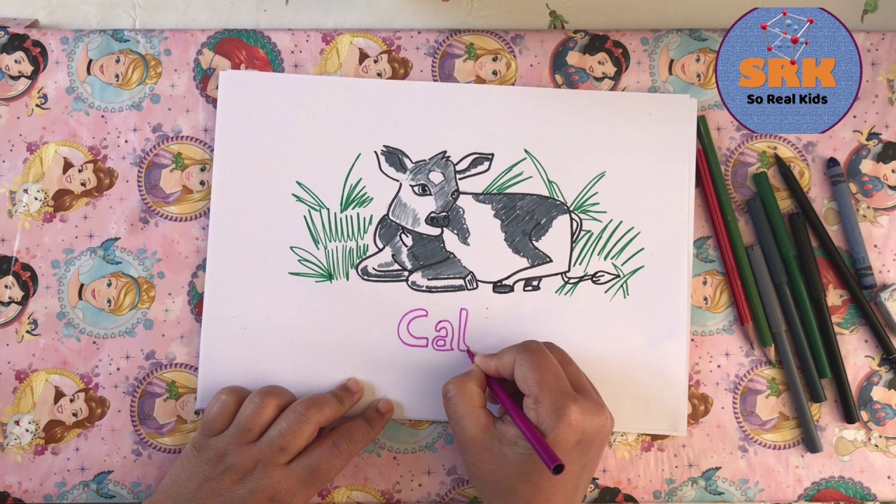 How to draw Farm Animals step by step - YouTube