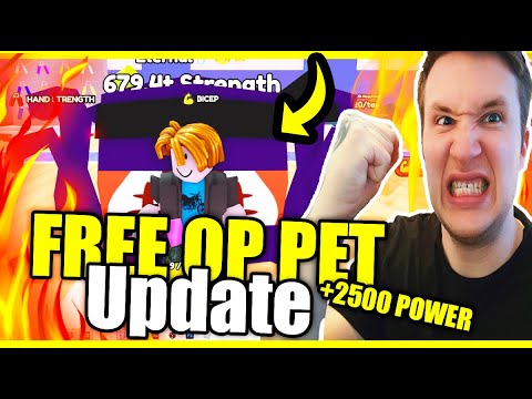 💪 NEW UPDATE FREE OP PET Quest | Arm Wrestle Simulator 💪 - YouTube