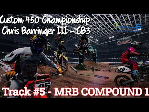 MESX 6 Custom 450 Championship Track #5 - MRB Compound 1 - YouTube