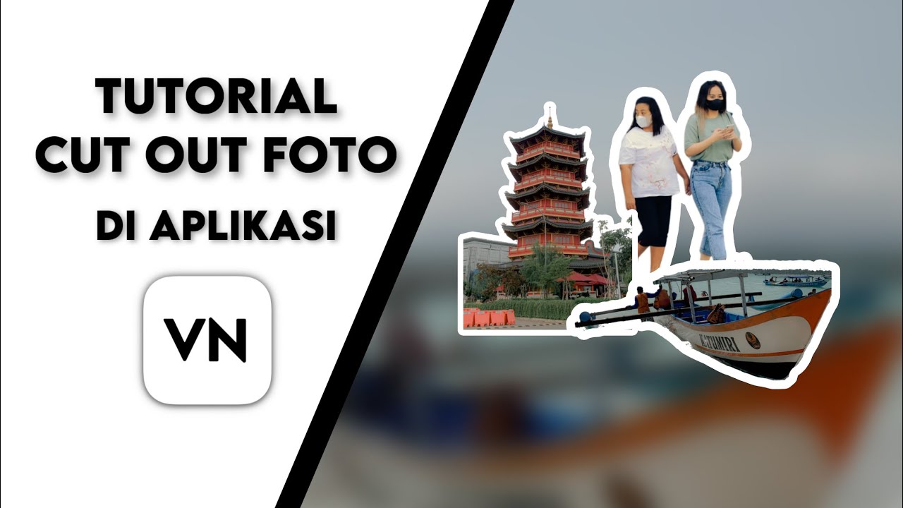 Tutorial edit cut out foto | yang lagi trend cuma pake HP - YouTube