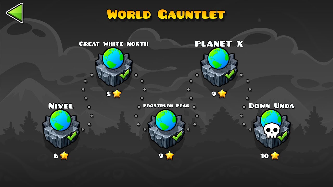[4K] "World Gauntlet" All Levels - All coins - YouTube