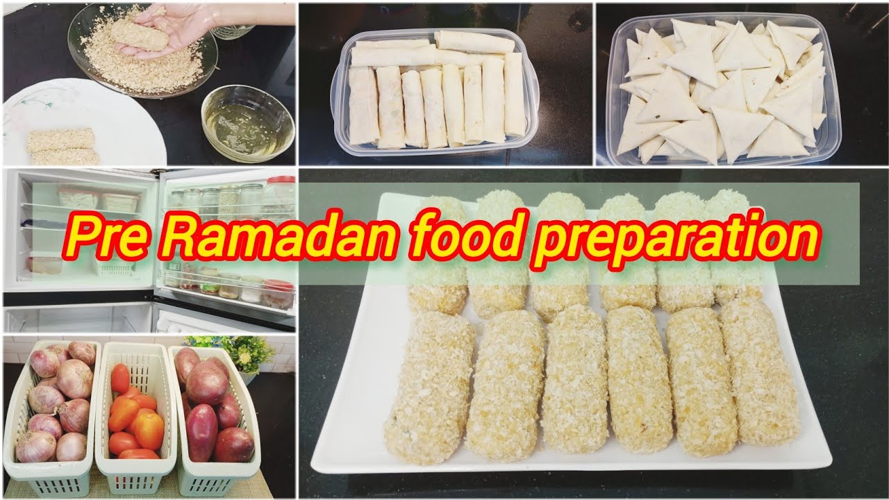 Iftar Recipes l Pre Ramadan food Preparation l Chicken Potato ...
