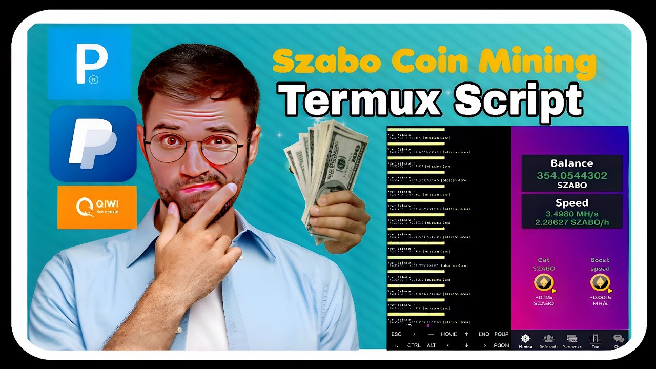Script Termux Mining Usdt Free |Szabo Coin Mining - YouTube