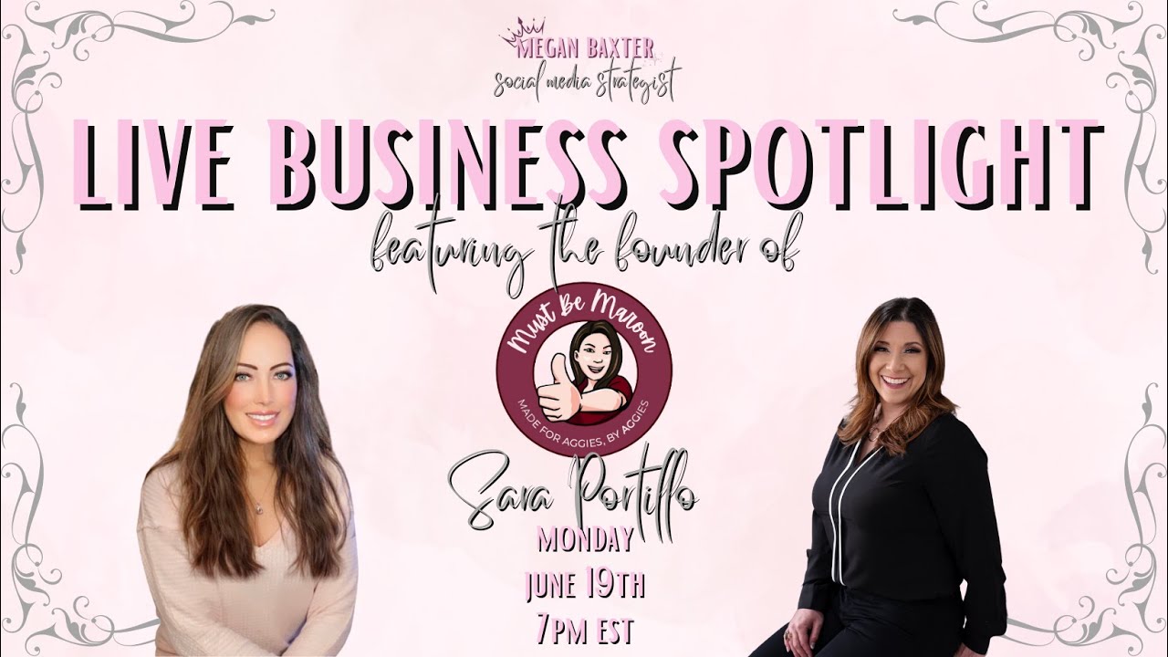 Live Business Spotlight - Must Be Maroon Interview - YouTube