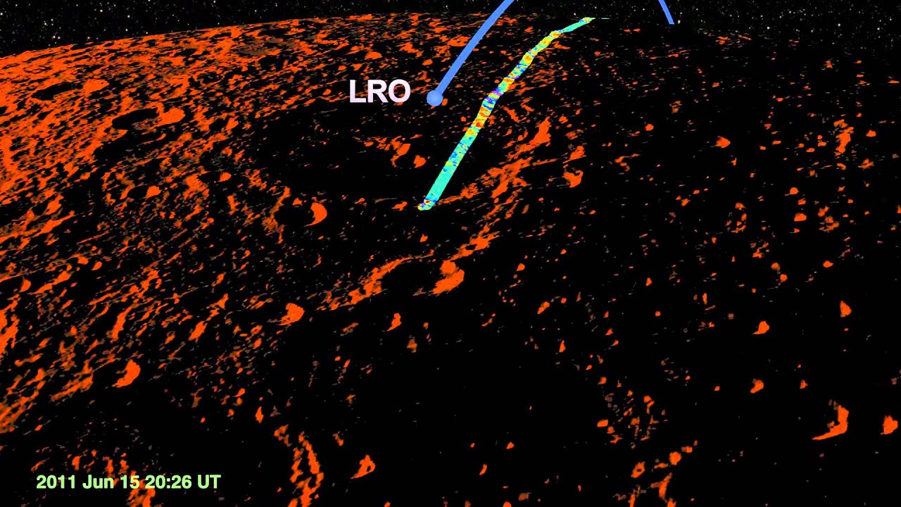 LRO's Diviner During Lunar Eclipse - YouTube