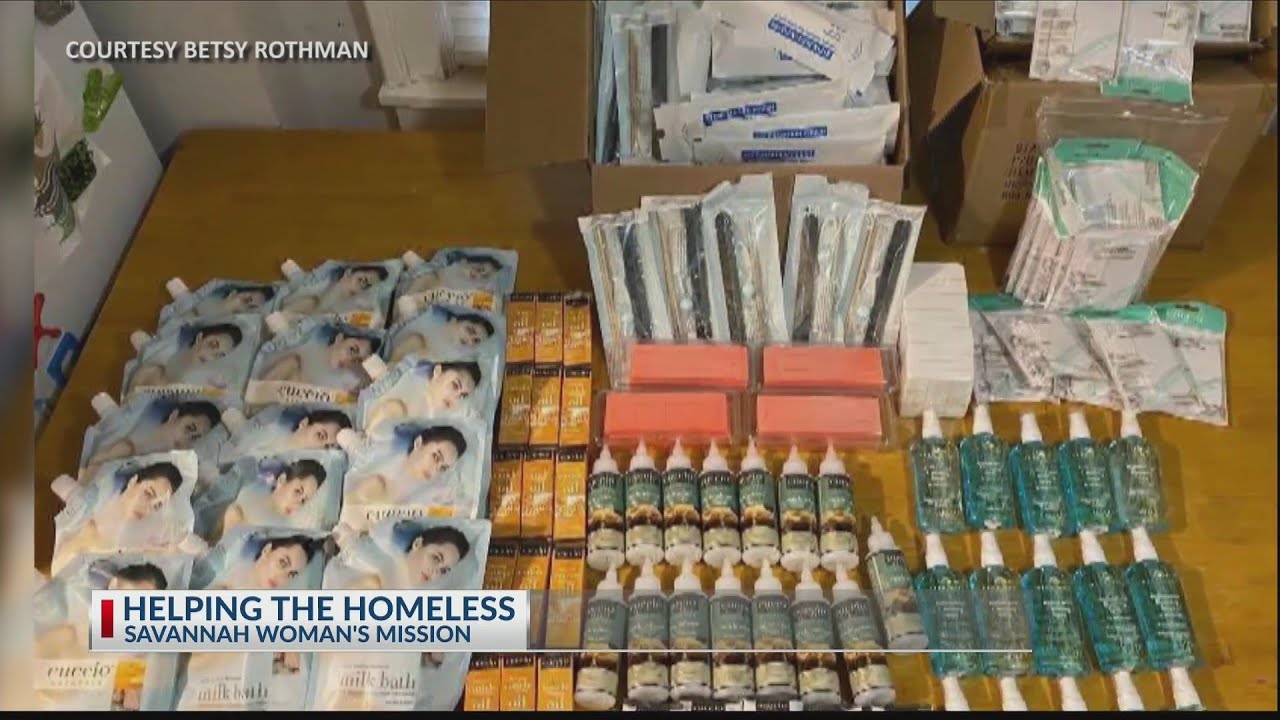 Helping the Homeless: A Savannah woman's mission to support those in ...